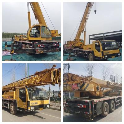 China XCMG QY55K 55T Used Truck Mounted Crane 70m Max Height With Luffing Jib for sale