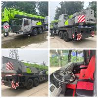 China ZOOMLION ZTC500V Used Truck Crane 50 Ton With Luffing Jib 60m Height Industrial Pro for sale