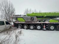 China Used ZOOMLION ZTC1000V 100-Ton Truck Crane | 80m Boom+580HP | Tier 4 Final for sale