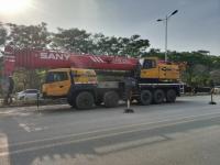 China Hot Sale Second-Hand SANY  STC1300C Mobile Crane High-Efficient 130 Ton Truck Crane with Core Components Engine Pump Gearbox for sale