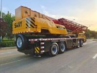 China Hot Sale Second-Hand SANY  STC800 Mobile Crane High-Efficient 80Ton Truck Crane for sale