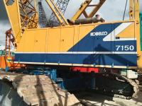 China Used KOBELCO 7150 Crawler Crane | 150T Capacity+60m Boom | Tier 4 Engine for sale