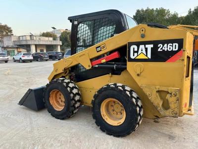 China Hydraulic Cat 246D Skid Steer Used Mini Loaders 118KW for sale