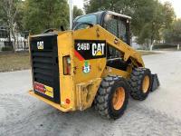 China Hydraulic Cat 246D Skid Steer Used Mini Loaders 118KW for sale