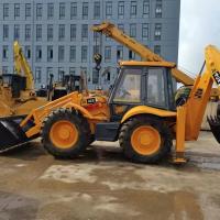 China JCB 4CX Used Backhoe Loader With Turbocharged Engine 175L Fuel Capacity for sale