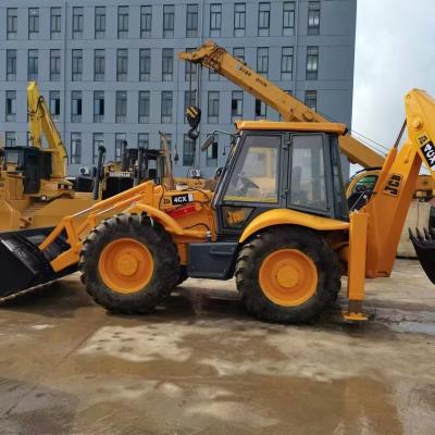 China JCB 4CX Used Backhoe Loader With Turbocharged Engine 175L Fuel Capacity for sale