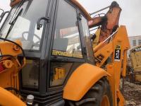 China JCB 4CX Used Backhoe Loader With Turbocharged Engine 175L Fuel Capacity for sale