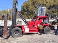 China Hot Sale Used 45 Ton Reach Stacker Kalmar DRF450 DRD450 Low Price Container Handling Machine Terex Kalmar Container Reach Truck for sale