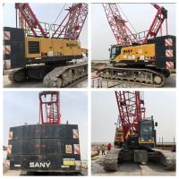 China Used SANY SCC750A-75T Crawler Crane 2020 75T Capacity Low Hours for sale