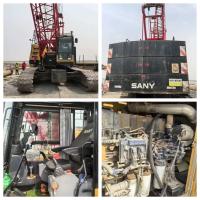China Used SANY SCC750A-75T 75-Ton Crawler Crane (2020 Model) with 287 HP Engine for sale
