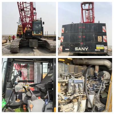 China Used SANY SCC750A-75T 75-Ton Crawler Crane (2020 Model) with 287 HP Engine for sale