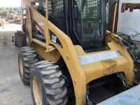 China Mini Sliding Used Wheeled Loader CAT 226B With Turbo Diesel Engine for sale