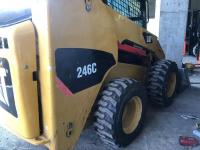 China Wholesale Price of Mini Used Wheeled Sliding Loader CAT 246C with EPA and CE on Sale for sale