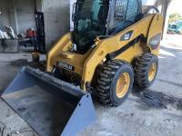 China Wholesale Price of Mini Used Wheeled Sliding Loader CAT 246C with EPA and CE on Sale for sale