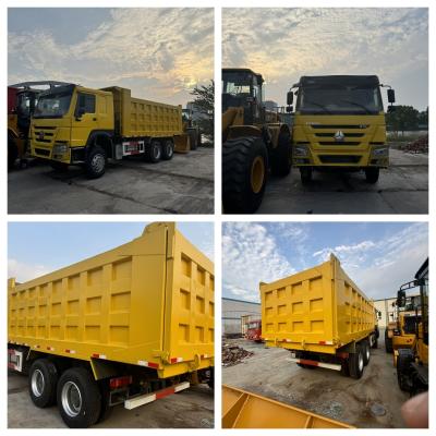 China Dump Truck 6x4 Dumper 375HP Well-Maintained Used HOWO375 for sale