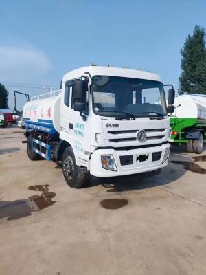 China Dongfeng Huasen 4X2 Water Sprinkler Tanker 14000Liters For Construction Sites for sale
