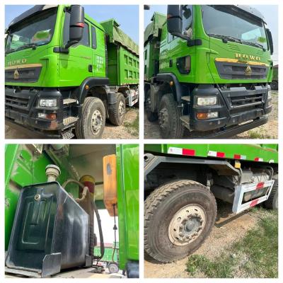 China Used HOWO460 8x4 Tipper Heavy-Duty Construction Truck Well-Maintained for sale
