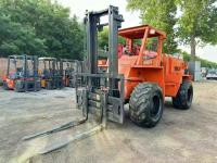 China 4 TON Used All Terrain Forklift Rough Terrain Lift Trucks For Engineering for sale