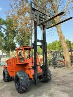 China 4 TON Used All Terrain Forklift Rough Terrain Lift Trucks For Engineering for sale