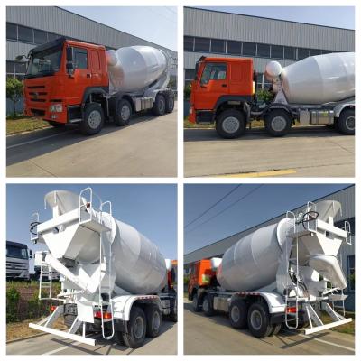 China Used SINOTRUK HOWO 12-Cubic Meter Concrete Mixer Well-Maintained Affordable for sale