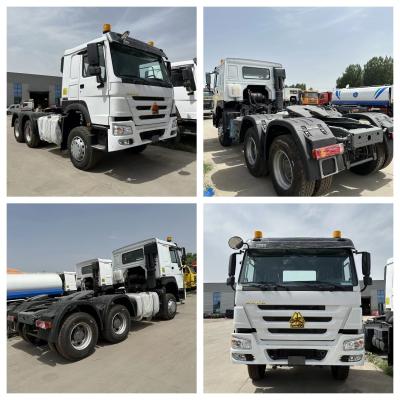 China Used HOWO 371HP 6x4 Tractor Head Heavy-Duty Prime Mover Euro III Ready To Haul for sale