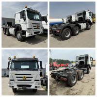 China Sinotruk Howo Tractor Head For Hauling Sinotruk 6x4 Tractor Truck Luxury for sale