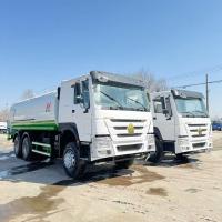 China Sinotruk Howo Water Tanker Tractor 370HP 10-30 Tons 4 Axis for sale