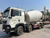 China 15 m³ Used Concrete Mixer Truck Sinotruck HOWO Chassis 8x4 Type 12r 22.5 Tires Truck Concrete Mixer Truck for Sale for sale