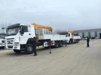 China HOWO Head XCMG Used Truck Mounted Crane 12T Good Working Condition for sale
