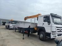 China HOWO Head XCMG Used Truck Mounted Crane 12T Good Working Condition for sale