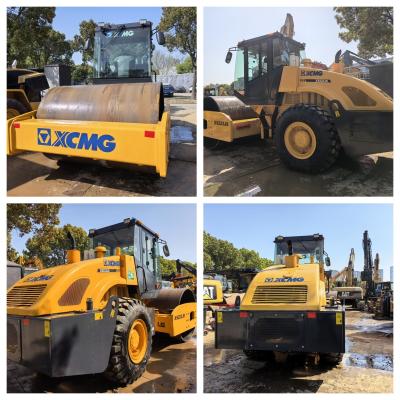 China Used XCMG XS223JS Road Roller Reliable Second-Hand Compactor for sale