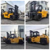 China TCM 23 Ton Container Forklift Diesel Engine 300L Fuel Tank Used Forklift Truck Heavy Duty Port Handling Equipment for sale