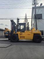 China TCM 23 Ton Container Forklift Diesel Engine 300L Fuel Tank Used Forklift Truck Heavy Duty Port Handling Equipment for sale