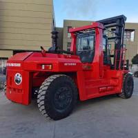 China Mitsubishi FD250 25 Ton Diesel Forklift Container Handler Used Forklift Truck Port Equipment Heavy Duty 25000kg for sale
