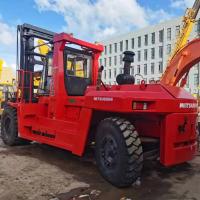 China Mitsubishi FD250 25 Ton Diesel Forklift Container Handler Used Forklift Truck Port Equipment Heavy Duty 25000kg for sale