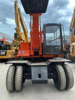 China Used Hitachi EX100Wd Excavator Zero Tail Swing For Urban Construction for sale
