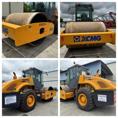 China Used XCMG XS223J Vibratory Roller 22 Ton 2.13m Drum Width for sale
