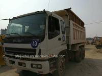 China Used Isuzu 10 Wheel Dump Truck 21-30t Euro 4 6×4 for sale