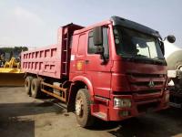 China Used HOWO 375 Dump Truck 21-30t Euro 4 Side Dumping for sale