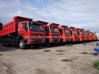 China Used HOWO 375 Dump Truck 31-40t Euro 3 6x4 351-450hp for sale