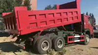 China Used SINOTRUK HOWO 375 Dump Truck 31-40t Euro 3 Side Dumping for sale