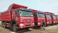 China Used SINOTRUK HOWO Dump Truck 31-40t Euro 3 Side Dumping for sale