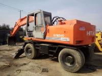 China Used Hitachi EX160WD Wheel Excavator with 85CBM Specification 20 Production Capacity and Japan Origin for sale