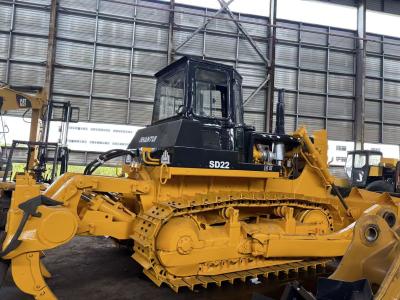 China 2023 Used SHANTUI SD22 Bulldozer with 162KW Engine 24Ton Capacity and Crawler Moving for Construction for sale