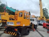 China Used TADANO 8ton Truck Crane with 8 Ton Lifting Capacity MITSUBISHI Engine and All-terrain Tire Type for sale