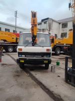 China Used TADANO 8ton Truck Crane with 8 Ton Lifting Capacity MITSUBISHI Engine and All-terrain Tire Type for sale
