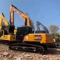 China Used SANY 215C Crawler Excavator Machine with Low Hours Worked Good Engine Transmissions and No Oil Leaking for sale