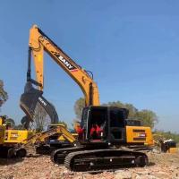China Used SANY 215C Crawler Excavator Machine with Low Hours Worked Good Engine Transmissions and No Oil Leaking for sale