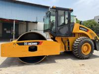 China Used XCMG XS223JS Road Roller 14 Tons with 138HP Engine Power and Dual-Frequency Vibration System for sale