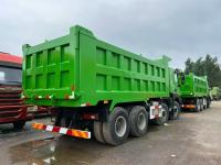 China Unsold Car SAIC HONGYAN GENHOO 428HP Dump Truck 8x4 Drive Mining Grade Tipper Heavy Load Transport Equipment for sale